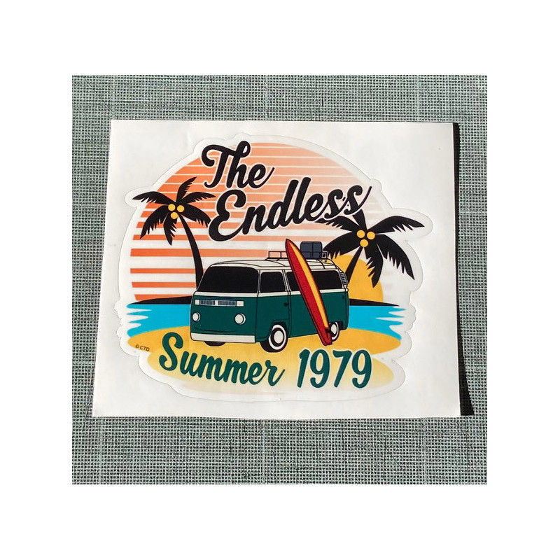 The endless summer 79 sticker