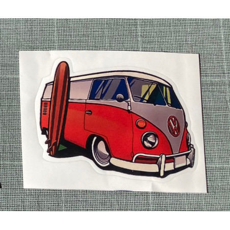 Autocollant Combi surf