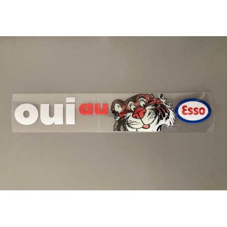 Autocollant ''OUI AU TIGRE ESSO''