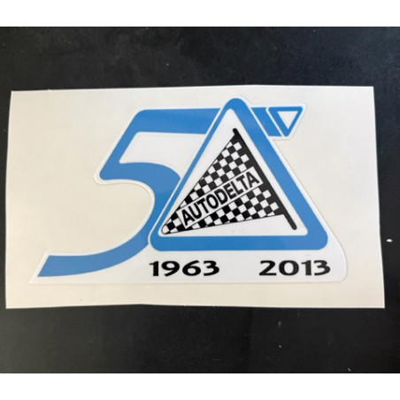 sticker 50 years of Autodelta Alfa Romeo