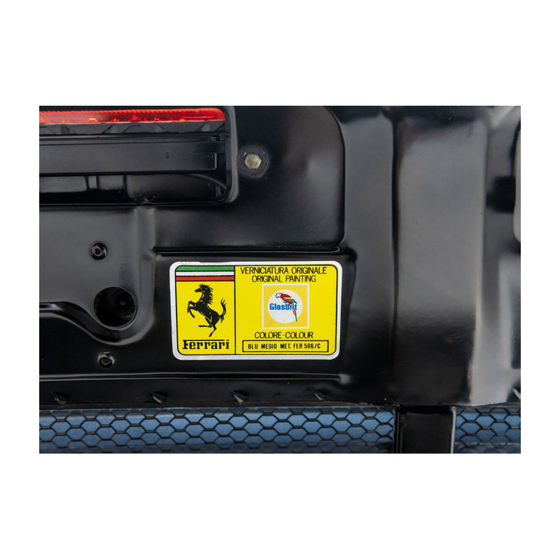 Original painting colour label - Ferrari - Glasurit