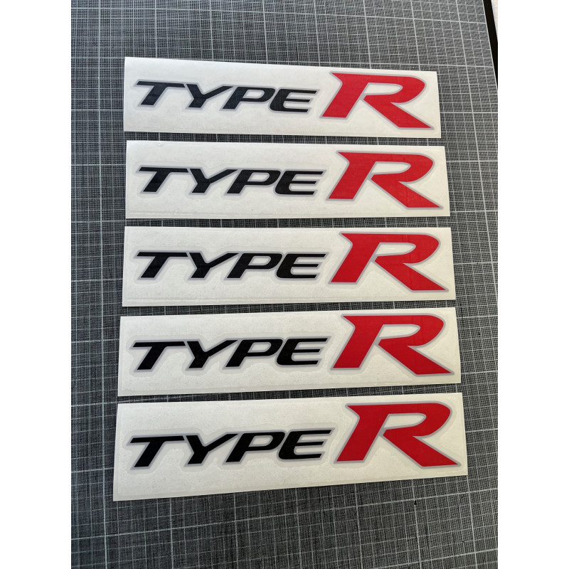 Kit 2 stickers Type R